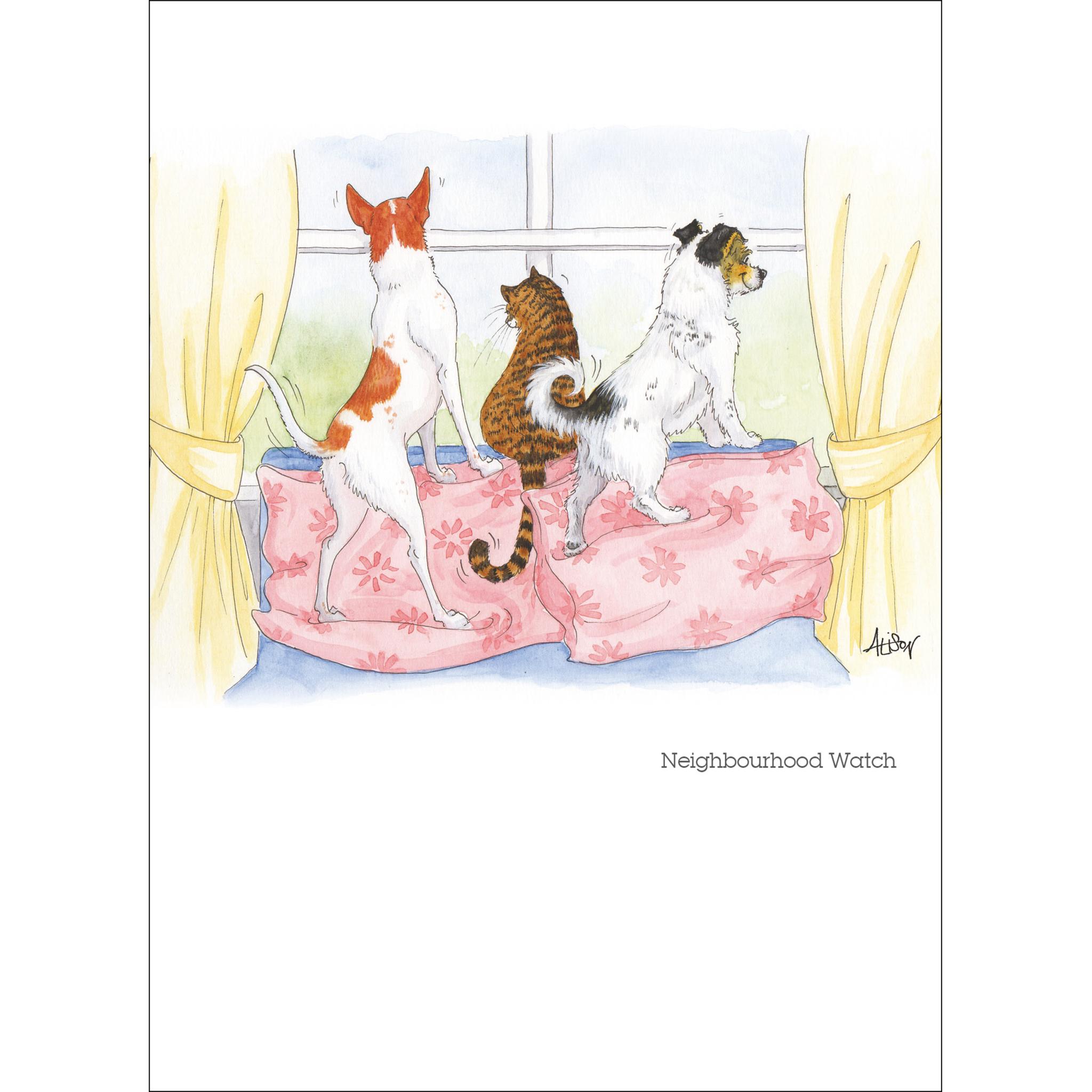 Alison's Animals Card Collection - Neighbourhood Watch